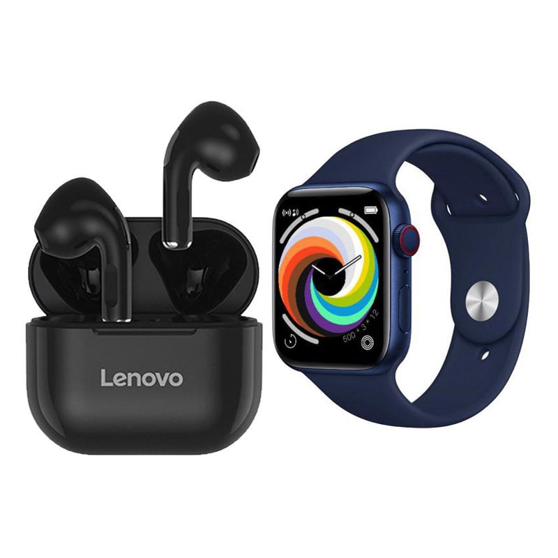 Lenovo lp40 tws audífonos inalámbricos bluetooth y reloj inteligente LENOVO | falabella.com