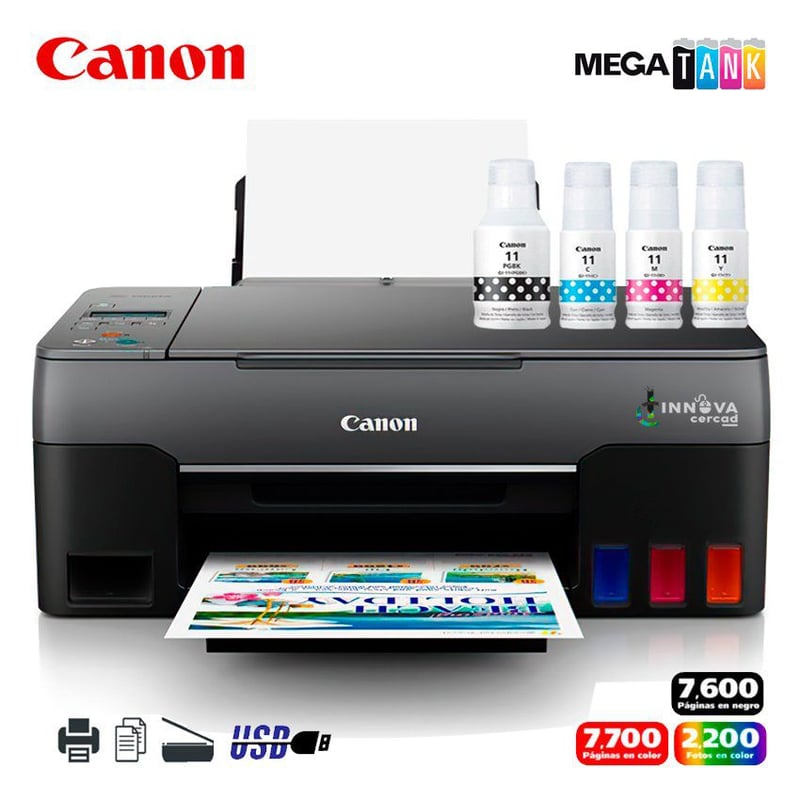 Impresora multifuncional canon g2160 mega tank CANON | falabella.com