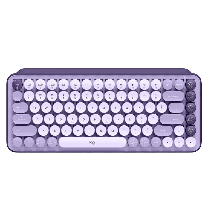 Teclado Logitech POP Keys Mecanico Bluetooth Lavanda LOGITECH ...