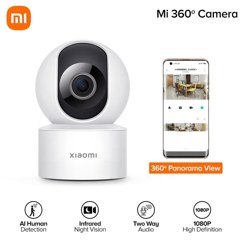 Camara de Seguridad Xiaomi Smart 360 C200 Full HD XIAOMI | falabella.com