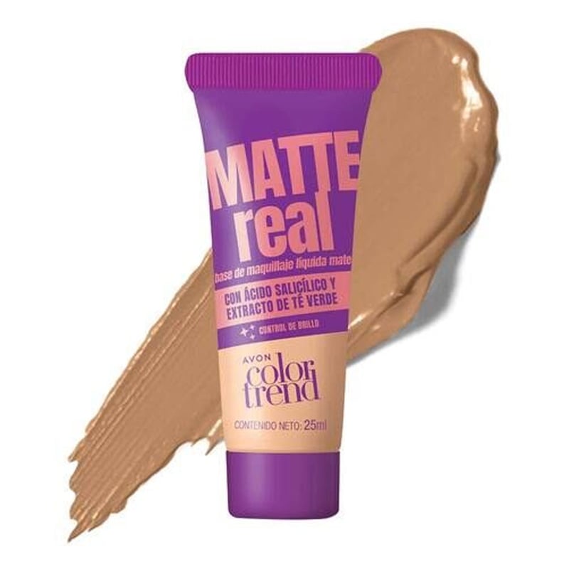 Base Líquida MEDIO Matte Real Avon AVON | falabella.com
