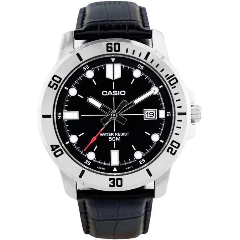 Reloj Casio MTP-VD01L-1EV Hombre - Negro CASIO | falabella.com