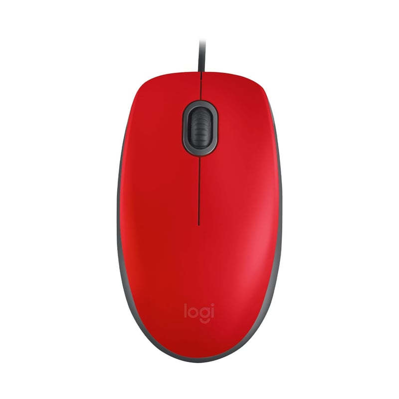 MOUSE LOGITECH M110 SILENT OPTICO ROJO 910-006755 LOGITECH | falabella.com