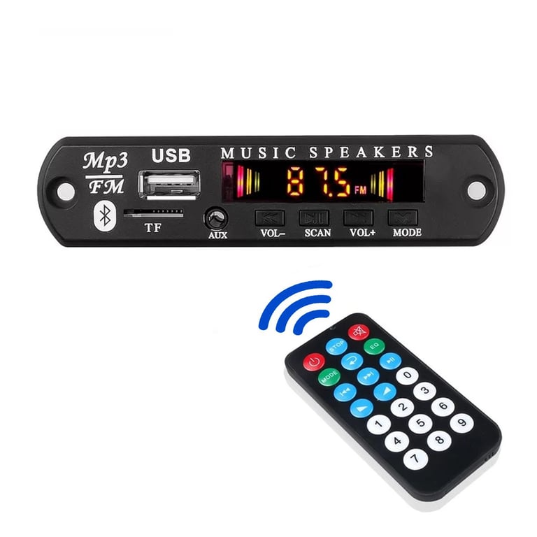Panel Audio Digital Bluetooth Radio Fm Mp3 GENERICO | falabella.com