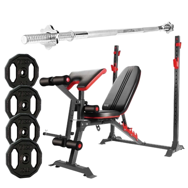 Banca de ejercicios Multitrainer Barra Disco XTREME SPORT | falabella.com