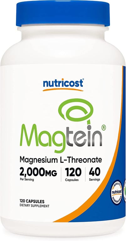 Treonato De Magnesio L-threonate 2000 Mg Magtein Magnesium NUTRICOST | falabella.com