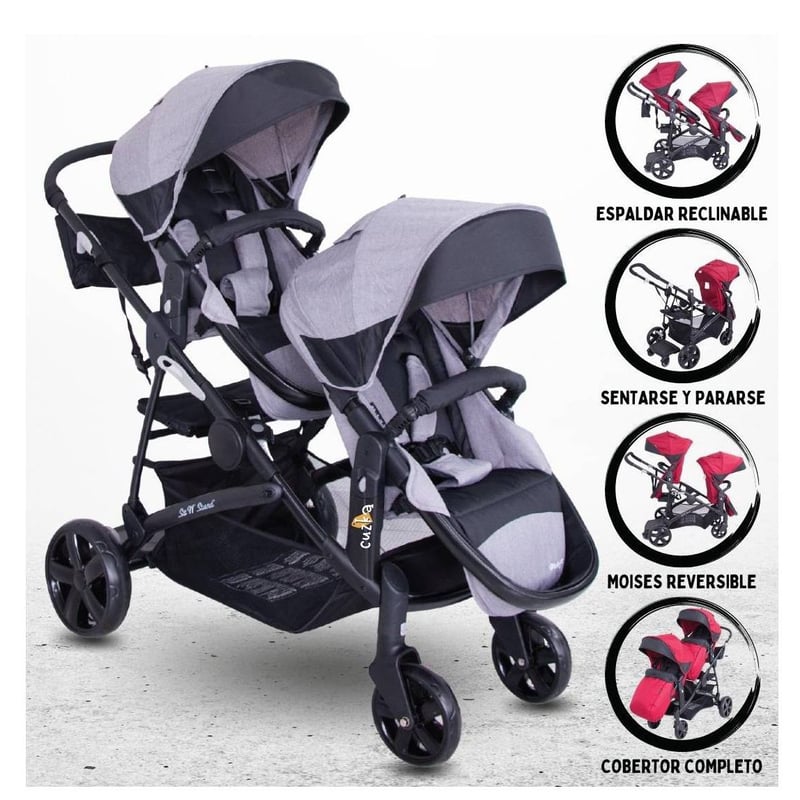 Coche mellicero duo prant 1262 EBABY | falabella.com