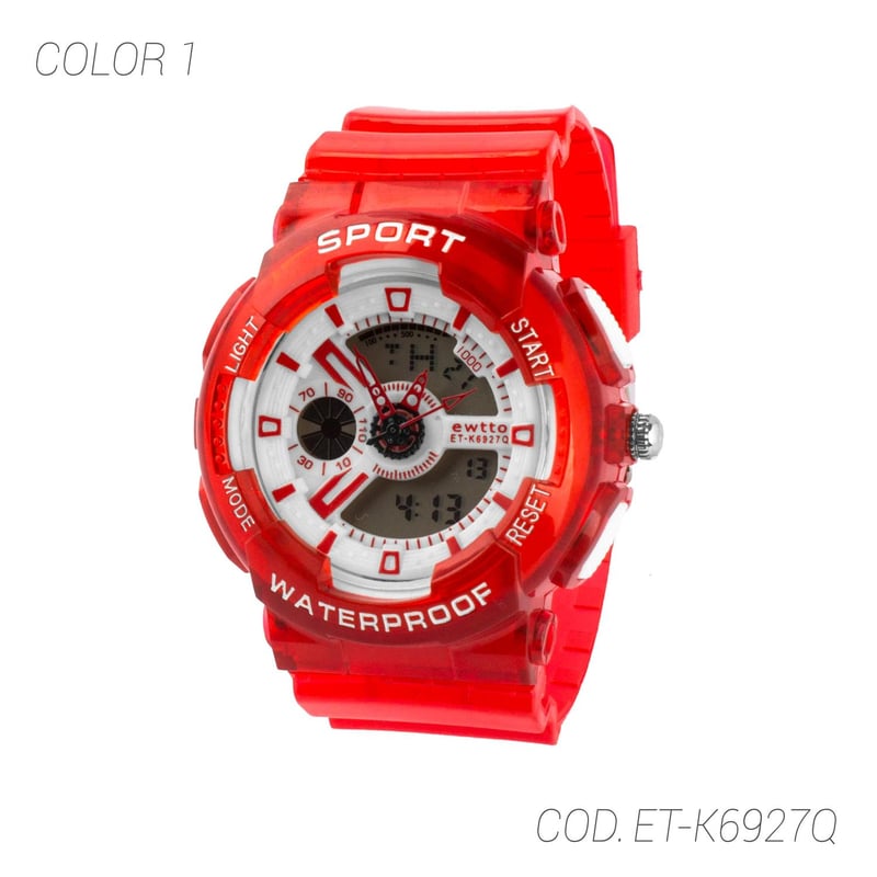 RELOJ EWTTO ET-K6927Q RESISTENTE MUJER - Negro SUNTIME | falabella.com
