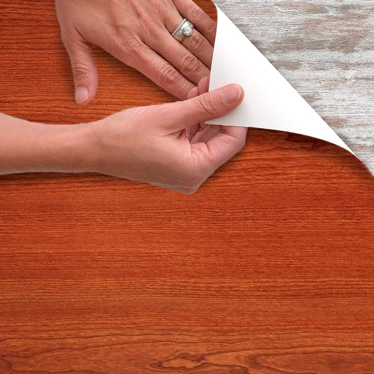 Lámina Auto Adhesivo Madera de Cerezo 45.72 x 274.32 cm CONTACT ...