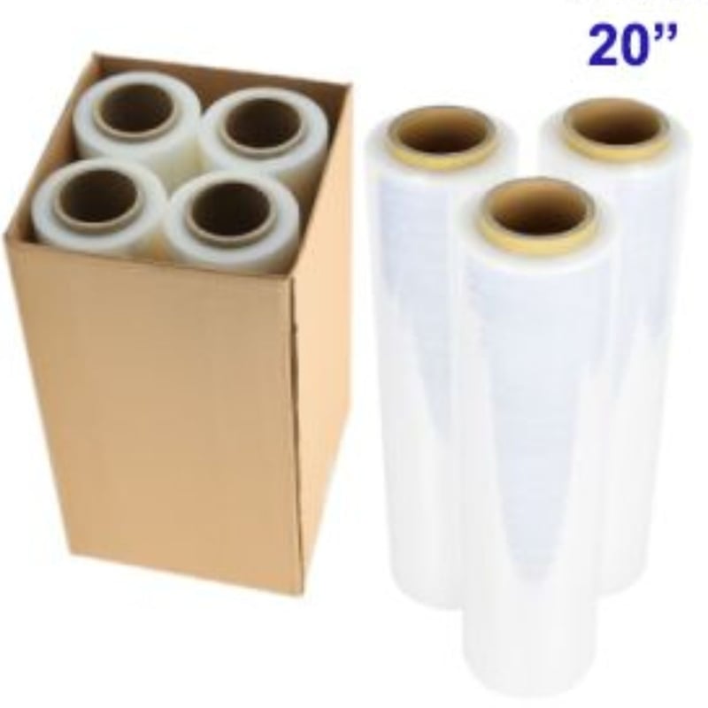 Stretch Film Transparente 20 PuLG Caja X 4 Unidades film GENERICO ...