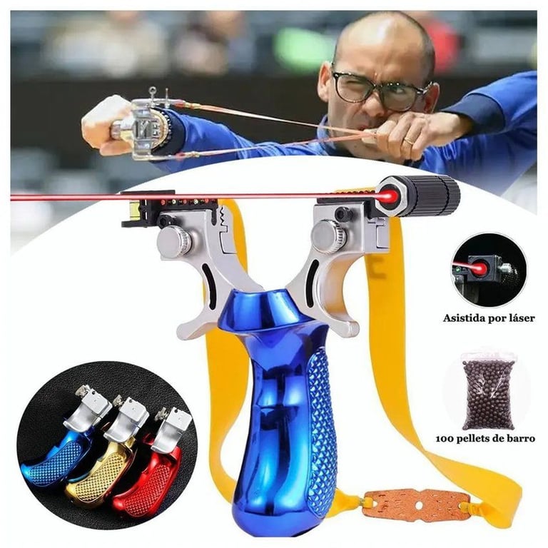 Resortera slingshot profesional láser para exteriores VATYERTY ...