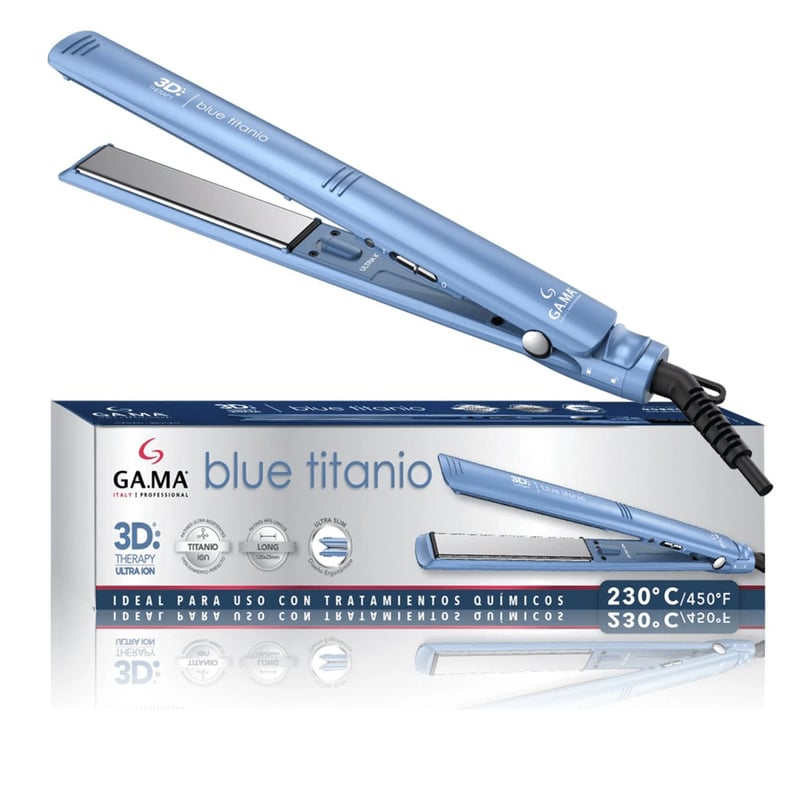 Plancha de Cabello Gama Titanio 3D GAMA | falabella.com