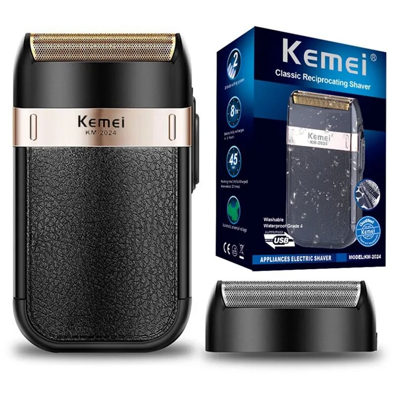 Afeitadora Shaver Profesional Recortadora de Barba - Kemei 2024 KEMEI | falabella.com