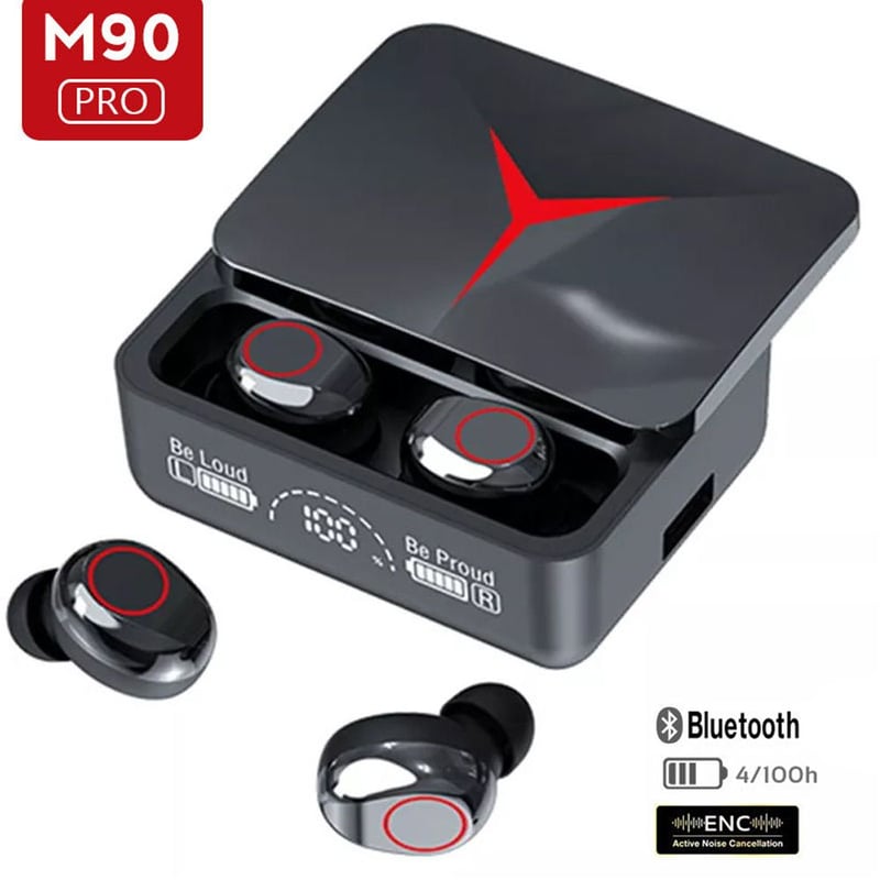 Audífonos Bluetooth M90 PRO TWS Premium Negro IMPORTADO MC | falabella.com