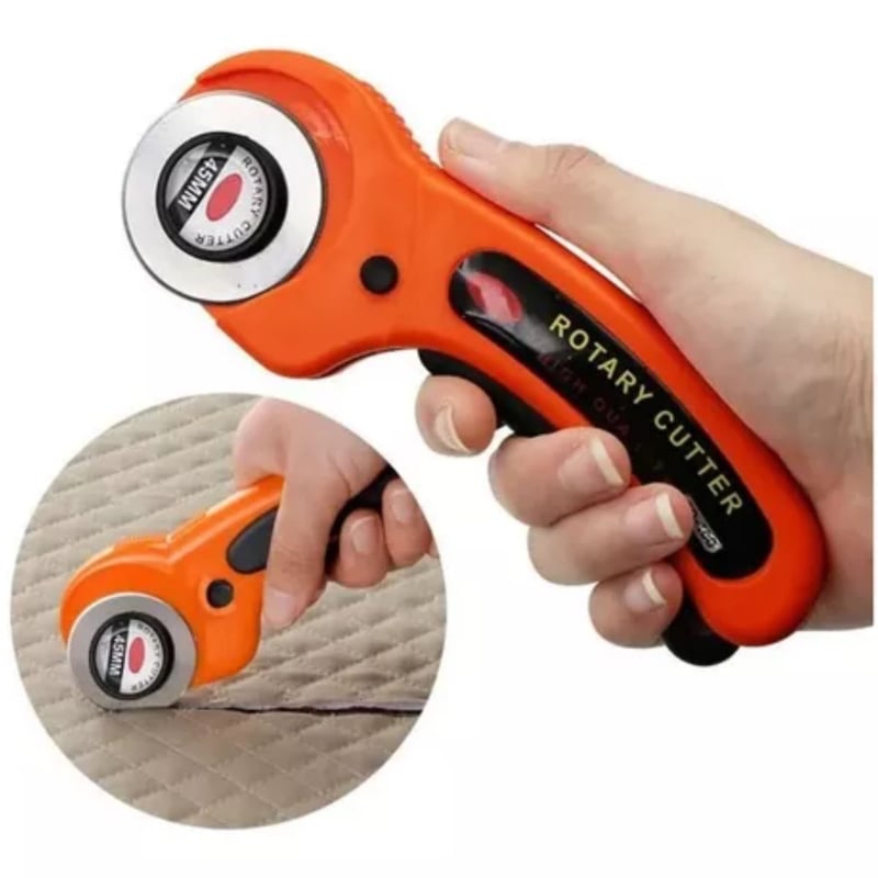 Cutter Rotativo Cortador Circular Papel Cuero Telas Costura GENERICO ...