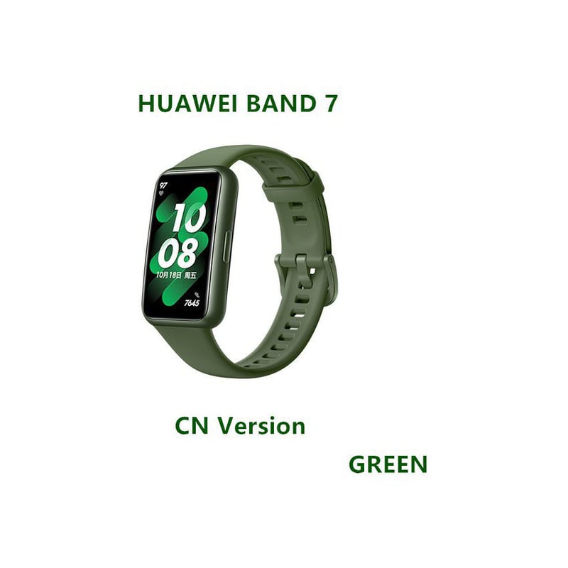 Huawei band 7 reloj inteligente spo2 amoled ritmo cardiaco - verde ...