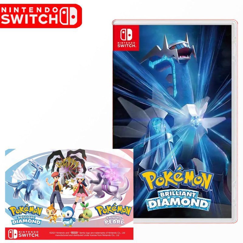 Pokemon brilliant diamond nintendo switch poster NINTENDO | falabella.com