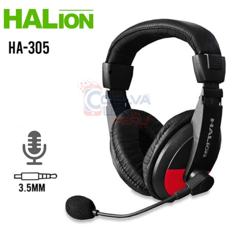 Audífono gamer halion ha-305 pc laptop celular juegos clases dj HALION | falabella.com