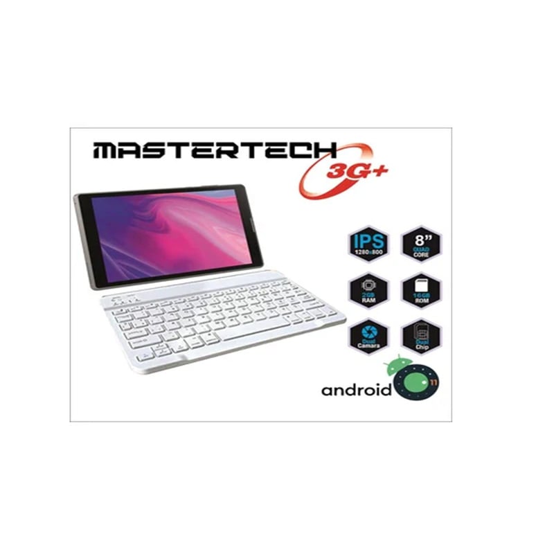 Tablet 8? Teclado Mastertech 3G Quadcore 16GB2GB - Negro MASTERTECH ...
