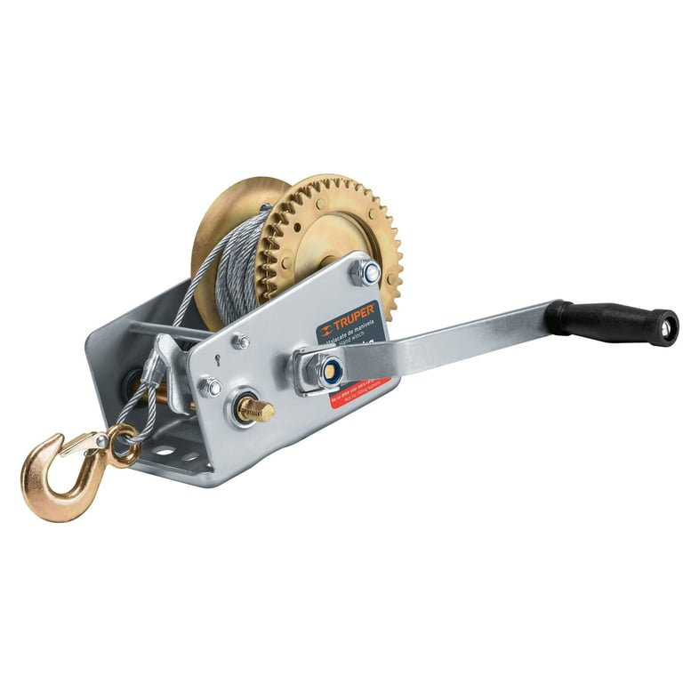 Tecle Templadora ratchet 1100 kg con cable, truper TRUPER | falabella.com