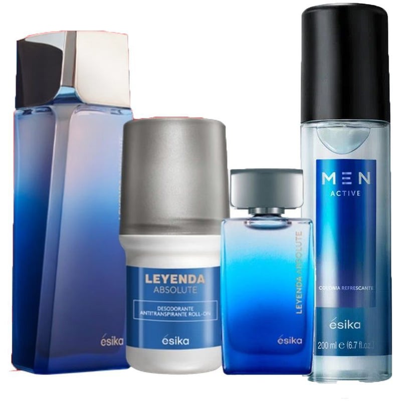 Leyenda absolute perfume de hombre con deo refresh y mini ESIKA ...