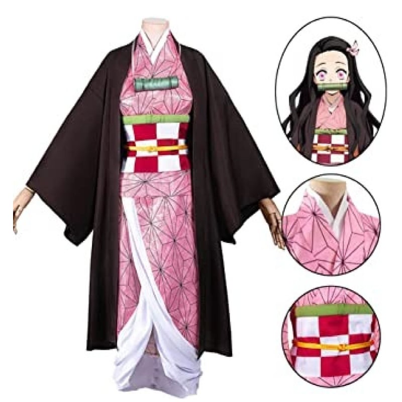 Cosplay Disfraz Anime - Kamado Nezuko Kimono UNIVERSAL | falabella.com