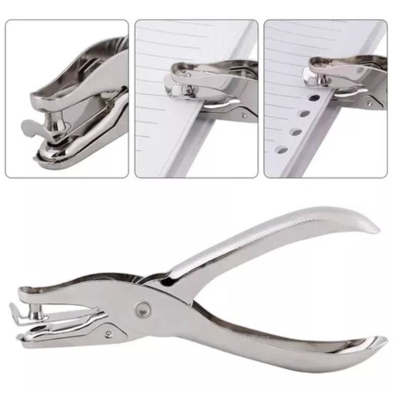 Perforadora De Papel, Perforador De Un 1 Hueco Agujero GENERICO ...