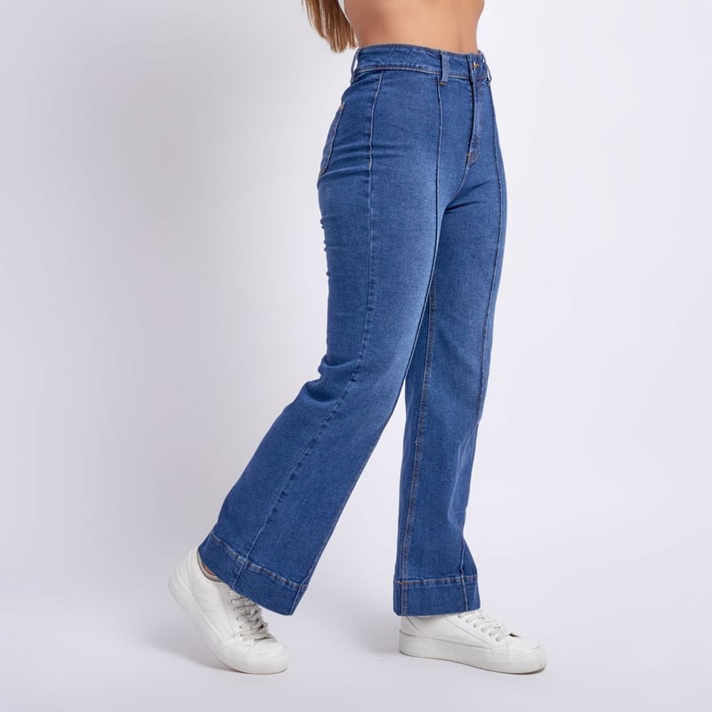 Jean Minimal Milk Mujer Azul MILK | falabella.com