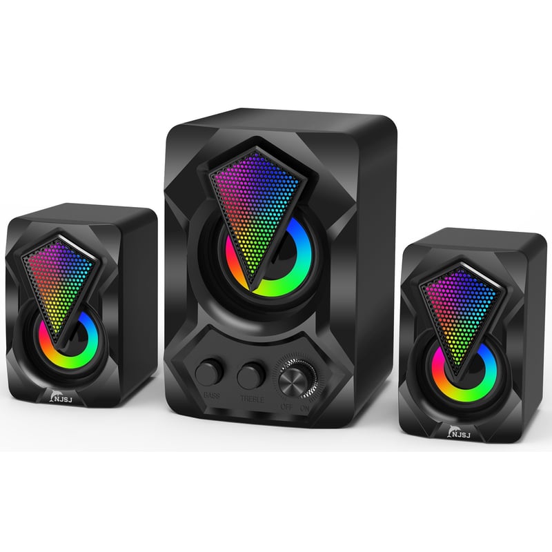 Parlantes con Subwoofer Gamer RGB para PC Laptop SEISA | falabella.com