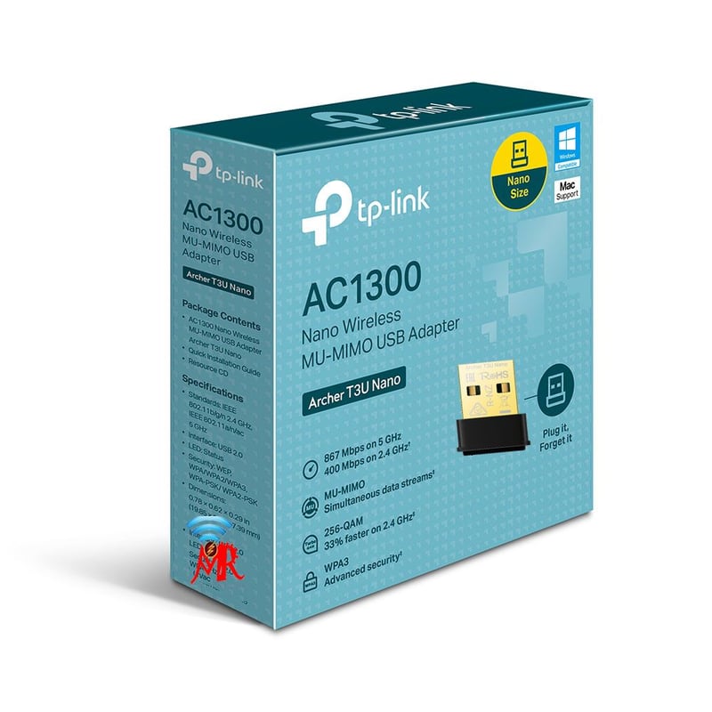 Archer T3u Nano Adaptador Usb Mu-mimo Inalámbrico Ac1300 TP LINK ...