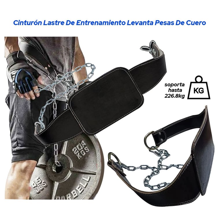 Cinturón Lastre De Entrenamiento Levanta Pesas De Cuero | Sodimac Falabella