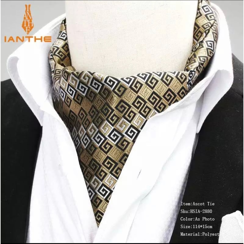 Bufanda Hombre Corbata cravat Seda Liam - Dorado KAST PE | falabella.com