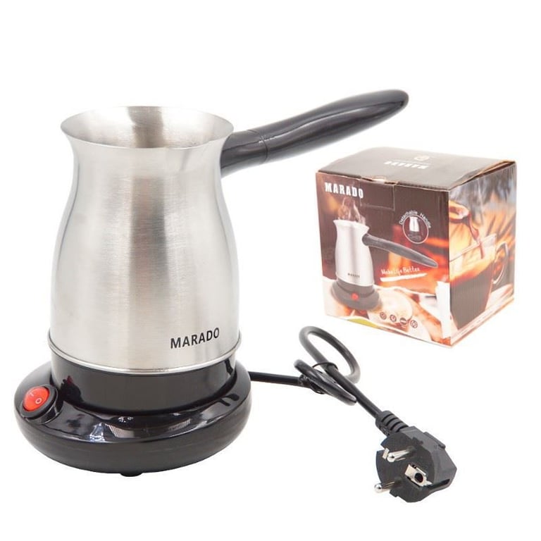 Cafetera Turca Eléctrica 600Wattde Acero Inoxidable Preparar Cafe OEM ...