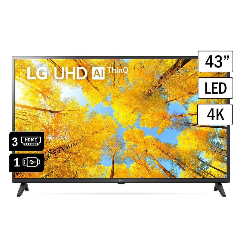 Televisor LG Led 43" UHD 4K Smart 43UQ7500 2022 LG | falabella.com