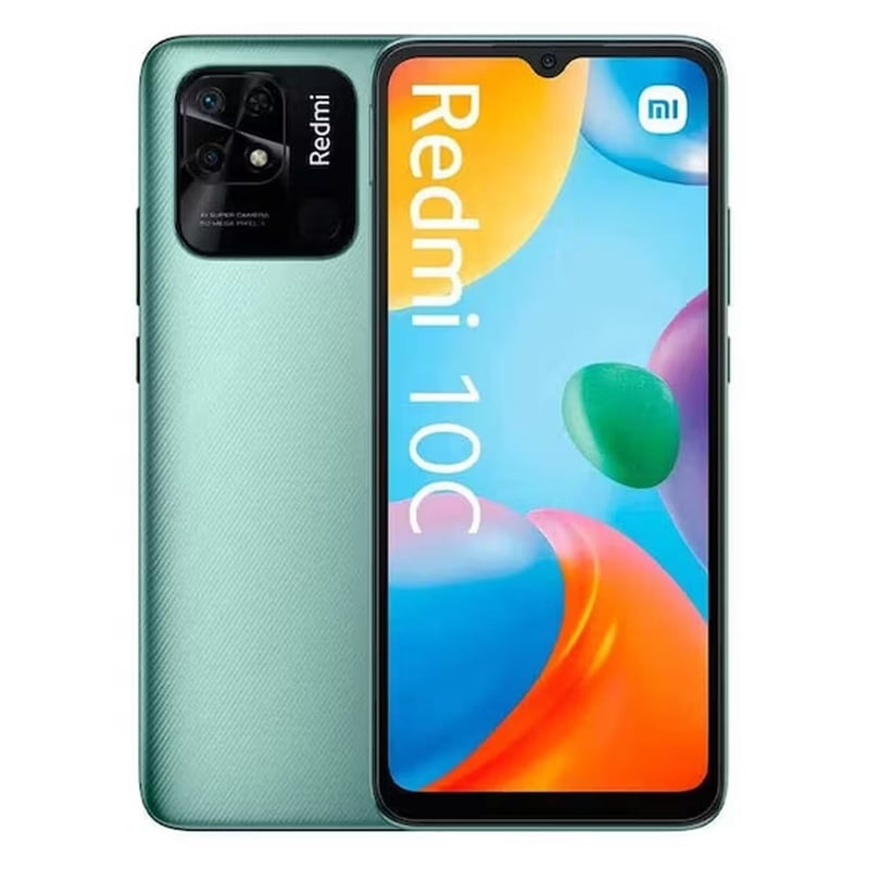 REDMI 10C 4G 128GB 4GB - VERDE XIAOMI | falabella.com
