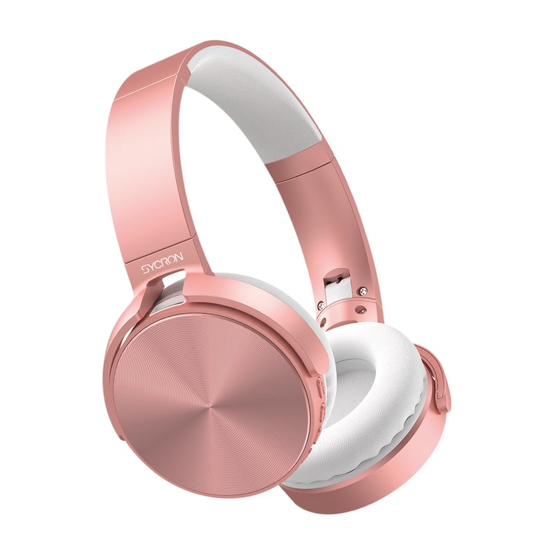 Audífonos inalámbricos plegables Rose Gold SYCRON | falabella.com