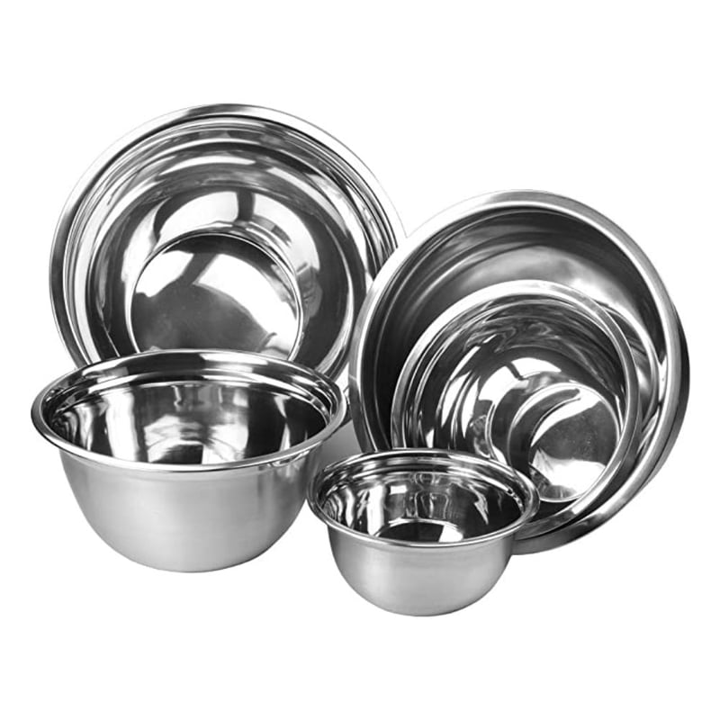 Juego de 4 Bowls para Cocina Bowl de Acero Inoxidable Repostería ...