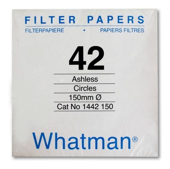 PAPEL FILTRO WHATMAN 42 CAJA X 100 UNIDADES GENERICO | falabella.com