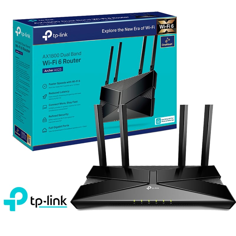 TP-Link Archer AX23 Wi-Fi 6 Router Dual Band AX1800 TP LINK | falabella.com