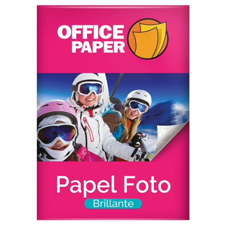 Papel Foto Office Paper Brillante 180g por 100 Hojas A4 OFFICE PAPER ...