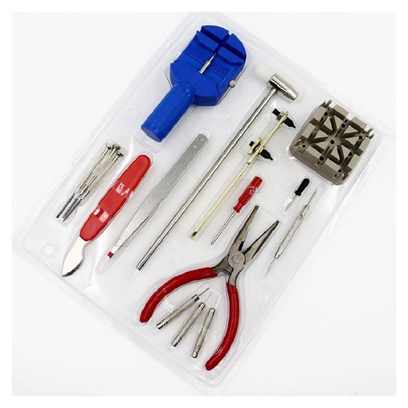 Kit 16 Herramientas de Relojero para Reparar Reloj GENERICO | falabella.com