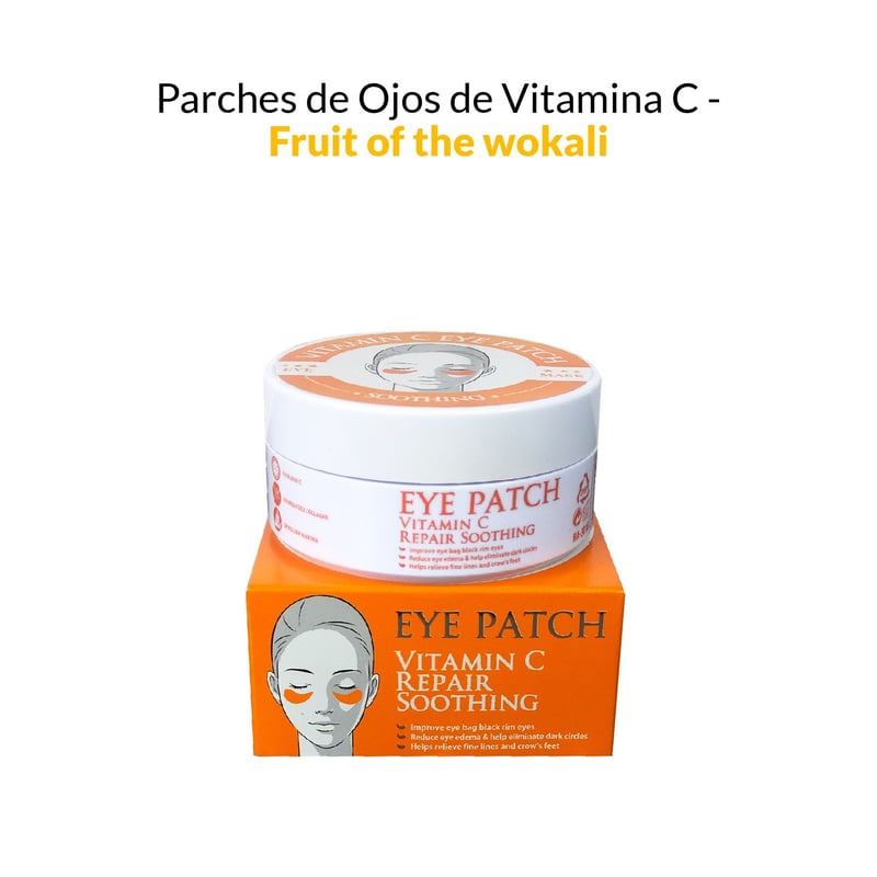 Parches de Ojos de Vitamina C - Fruit of The Wokali WOKALI | falabella.com