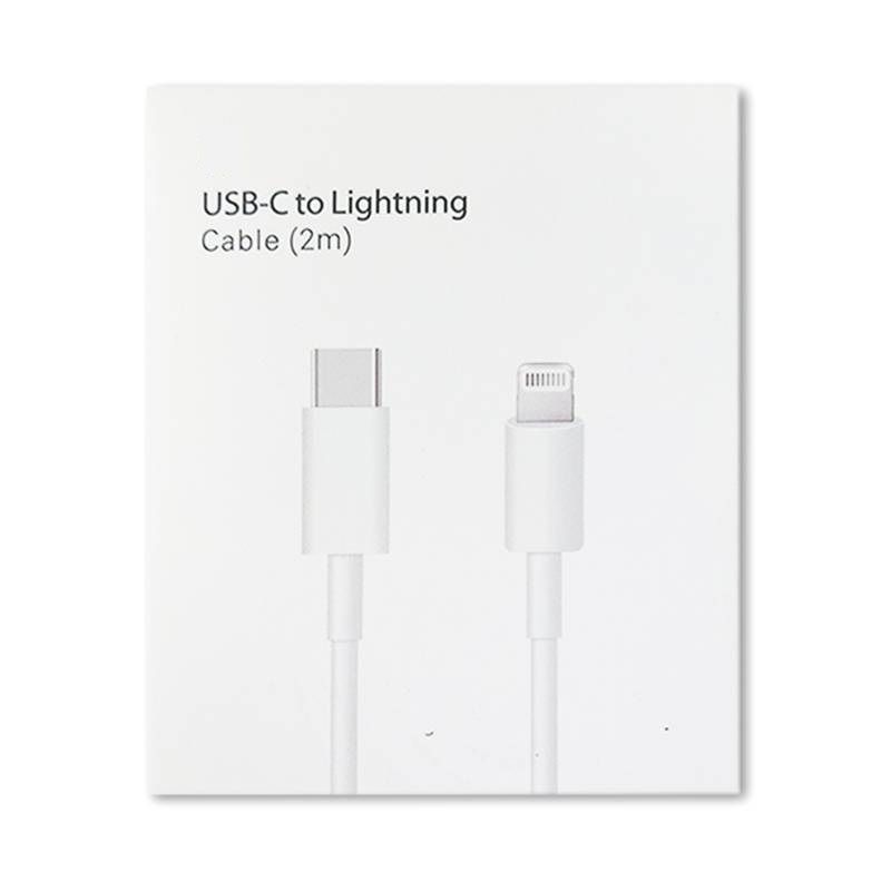 CABLE USB IPHONE 2 METRO LIGHTNING USB - C NUEVO - CAJA GENERICO ...