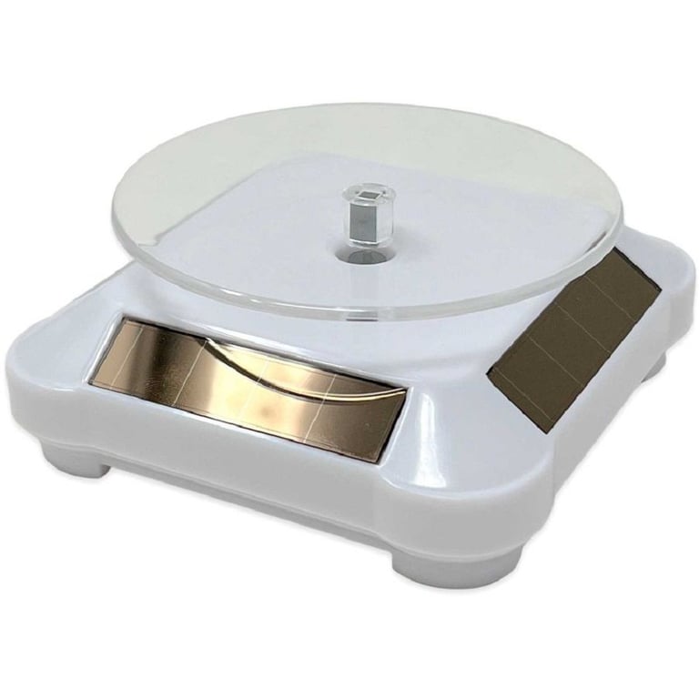 Base Giratorio 360 Exhibidor Mostrador a Panel Solar - Pila GENERICO ...