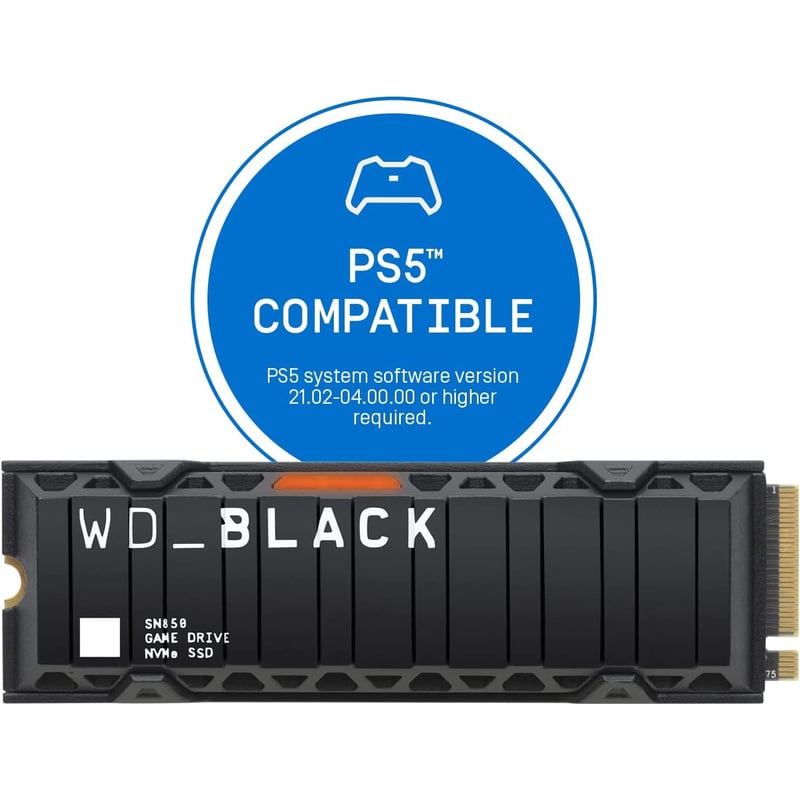 Disco Solido WD Black SN850 NVME 500GB M2.2280 PCIe GEN 4 WDS500G1XHE ...