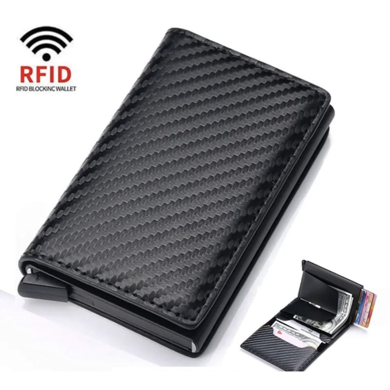 BILLETERA SMART BILLETERA INTELIGENTE TARJETERO ANTI RFID GENERICO ...
