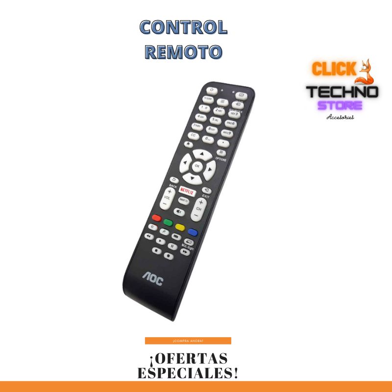 CONTROL REMOTO AOC PARA SMART TV GENERICO | falabella.com