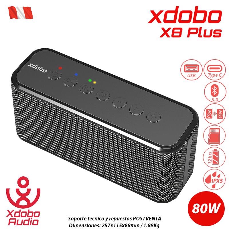 Xdobo X8 Plus - Altavoz Bluetooth XDOBO | falabella.com