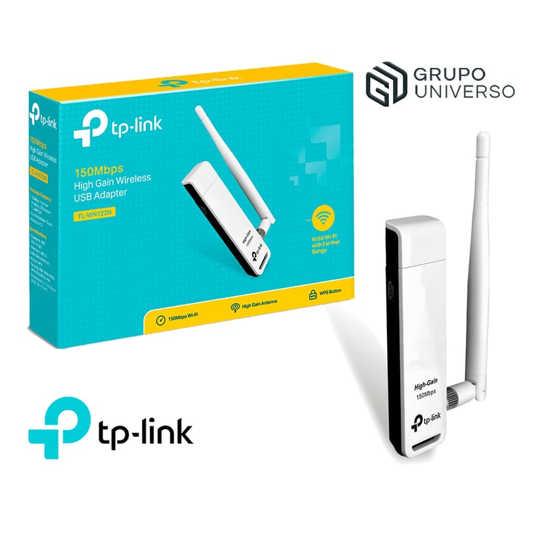TL-WN722N TP-Link Adaptador Inalambrico Usb hasta 150 Mbps TP LINK ...