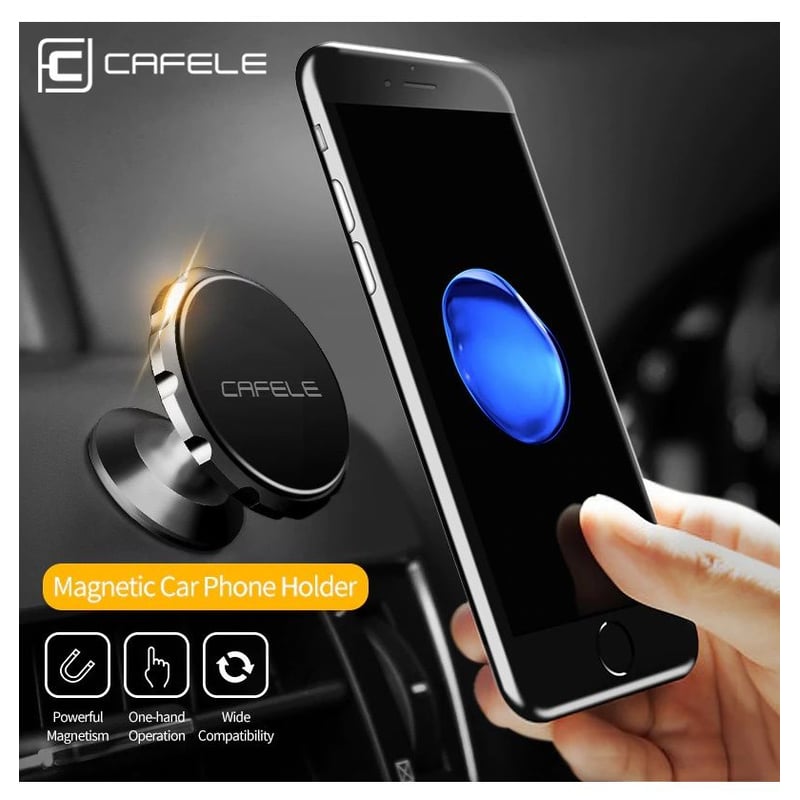 Soporte Magnetico De Telefono Para Carro - Solumatica - Holder Premium CAFELE | falabella.com